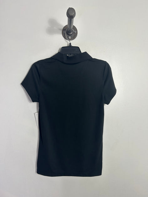 Maggie Lane Black Polo Top – LeivItOrLoveIt