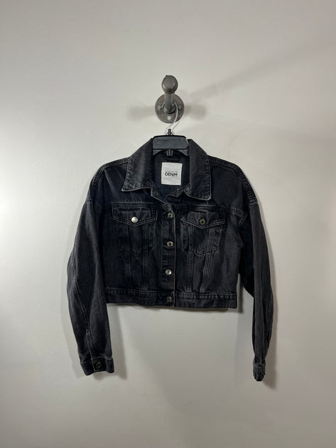 Dynamite Blk Crop Denim Jacket – LeivItOrLoveIt